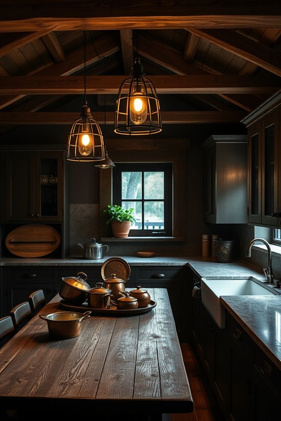 12 Dark Kitchen Ideas: Stylish Designs to Inspire Your Space - AI ...