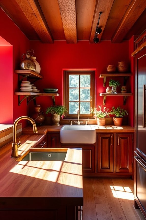 12 Stunning Red Kitchen Ideas to Ignite Your Design Inspiration - AI ...