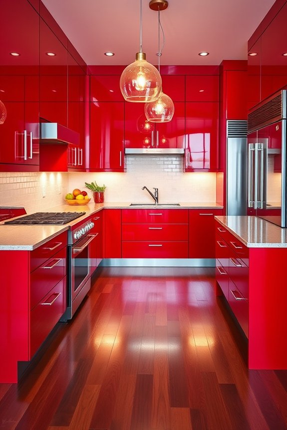 12 Stunning Red Kitchen Ideas to Ignite Your Design Inspiration - AI Interior Design Generator